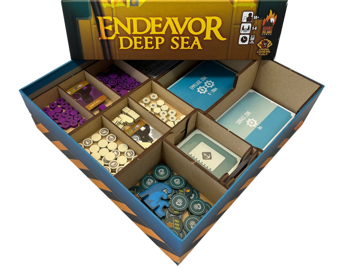 Endeavor Deep Sea Board Game Organizer Insert – Wayfarer Creations