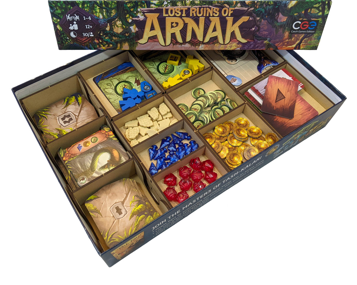 Lost Ruins of Arnak Board Game Organizer Insert – Wayfarer Creations