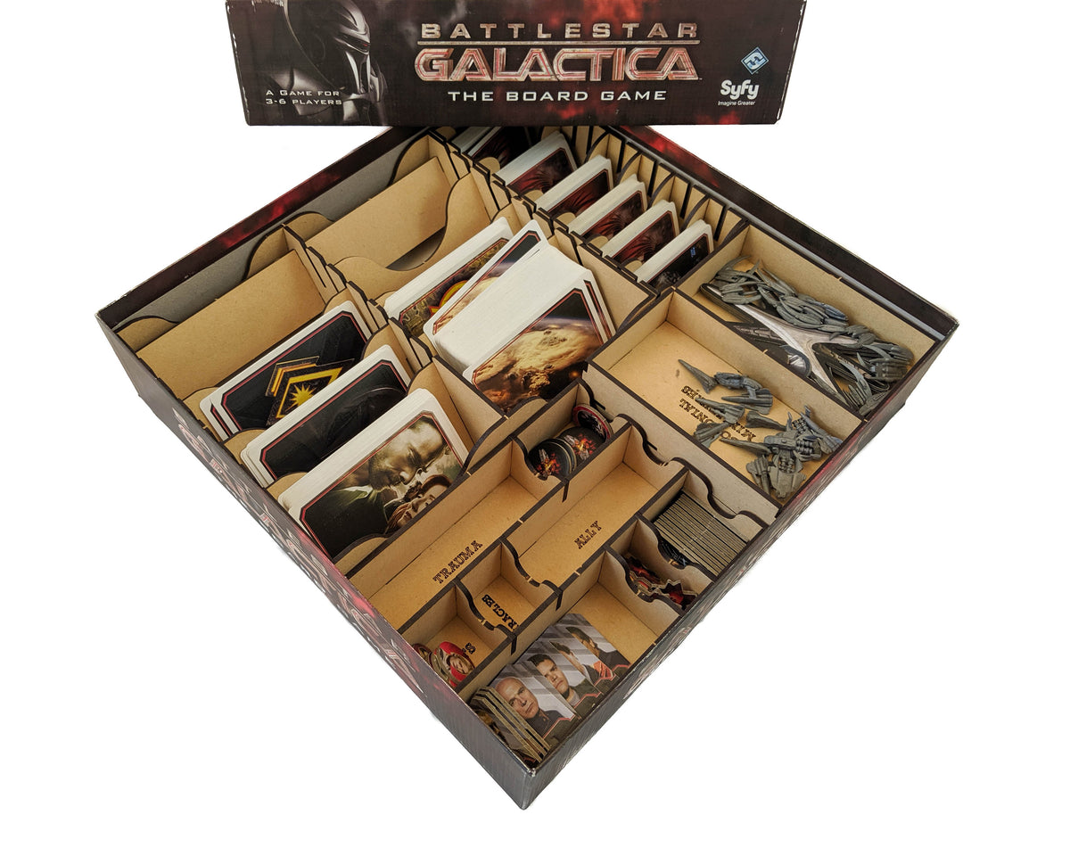 Battlestar Galactica Board Game Organizer Insert – Wayfarer Creations