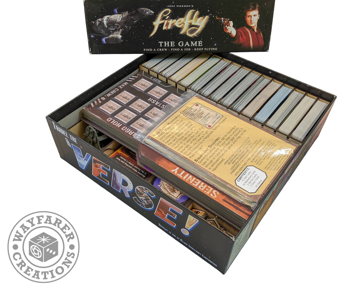 Firefly Board Game Organizer Insert – Wayfarer Creations