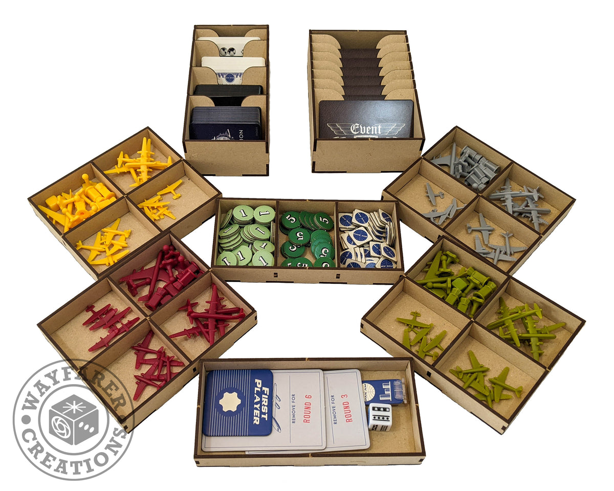 Pan Am Board Game Organizer Insert – Wayfarer Creations